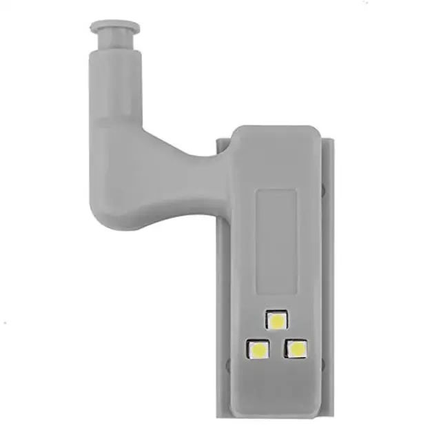 On Hinge Led, Grey Color, With Battery | Kitchen Line International