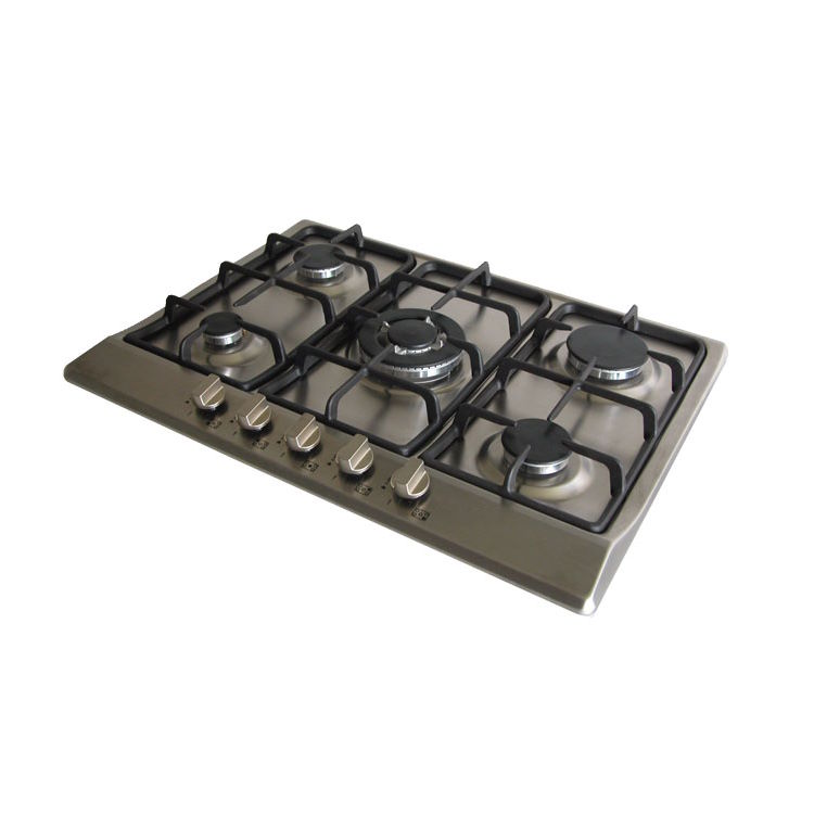 70 cm - Stainless Steel - 5Gas - Ffd - Cast Iron "Gondola Style ...